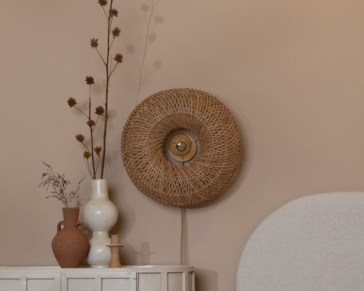 Wall Lamp - ARIZONA - Bamboo - Wooden Amsterdam